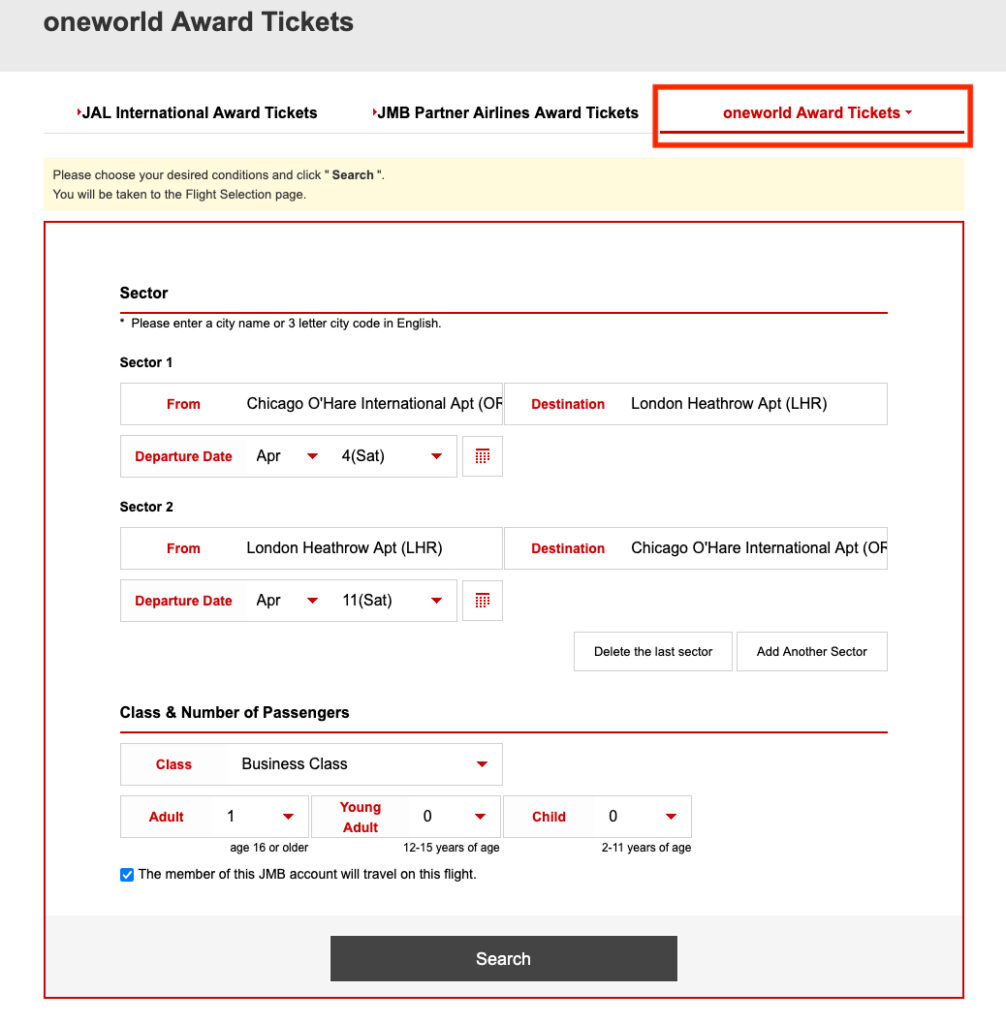 How to Book Award Tickets with JAL Miles