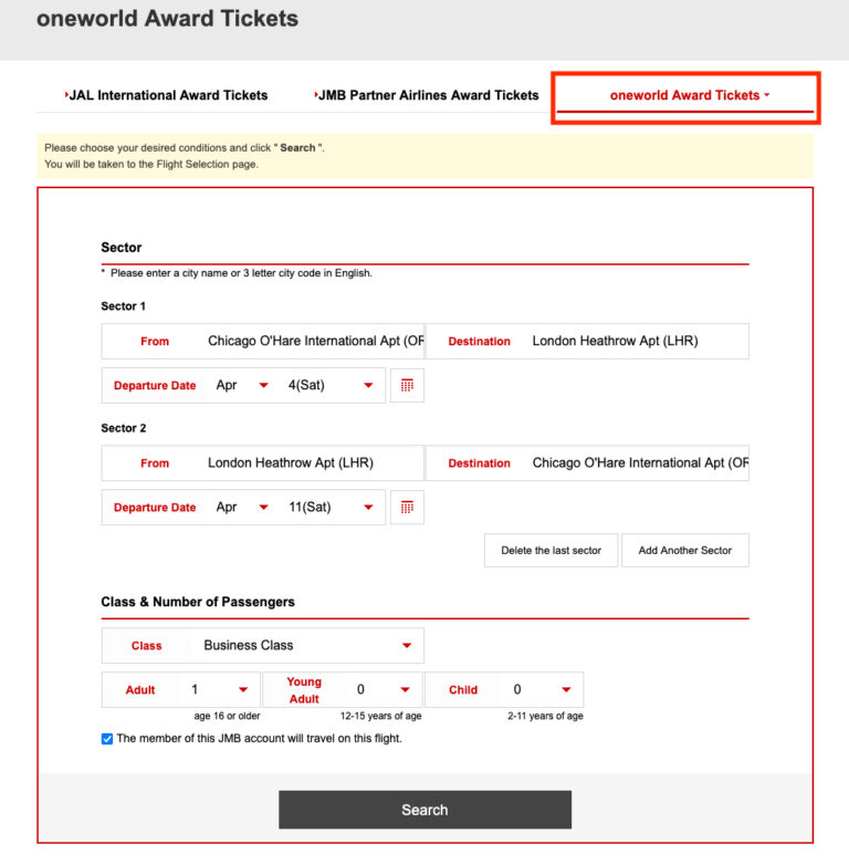 How to Book Award Tickets with JAL Miles
