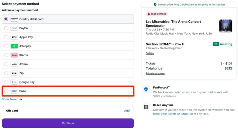 A New Way to Maximize Your Chase Sapphire Reserve® StubHub Credit